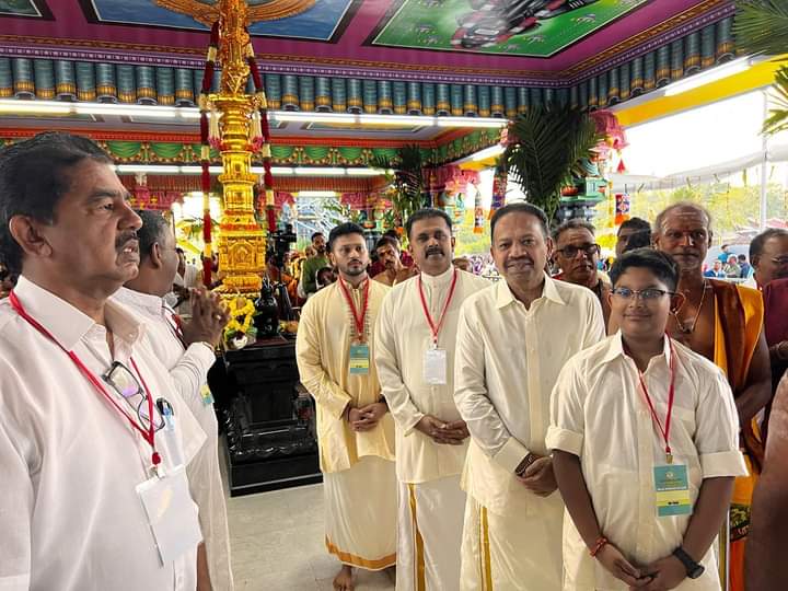 Sri Velmurugan Aalayam Consecration Ceremony – Malaysian Indian Congress